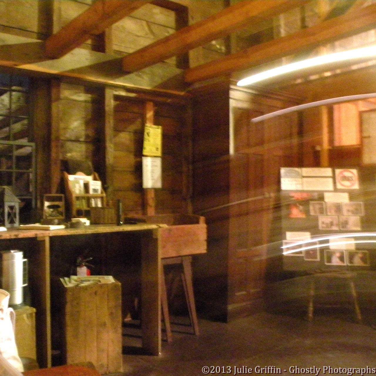Old Wooden Jail, Barnstable, MA - Ghostly Photographs
